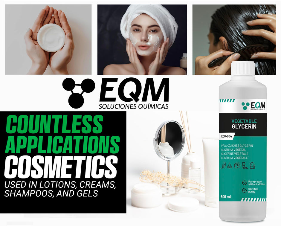 EQM ECO-904 Liquid Vegetable Glycerin 99.5% Pure & Natural for Skin